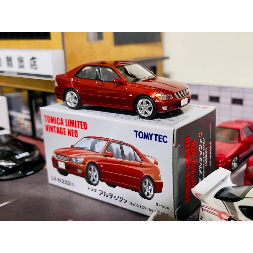 【模物雜貨店】1/64 Tomytec TLV Altezza RS200 Z Edition(Red)TLV-N232 | 蝦皮購物