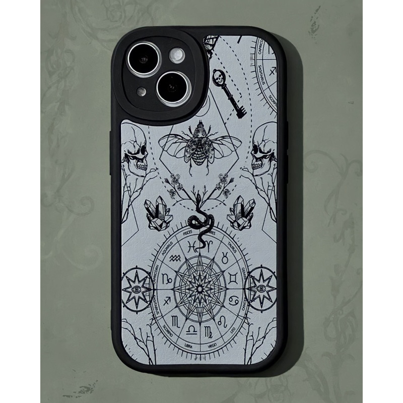 ROMWE Goth Skull Phone Case | 蝦皮購物
