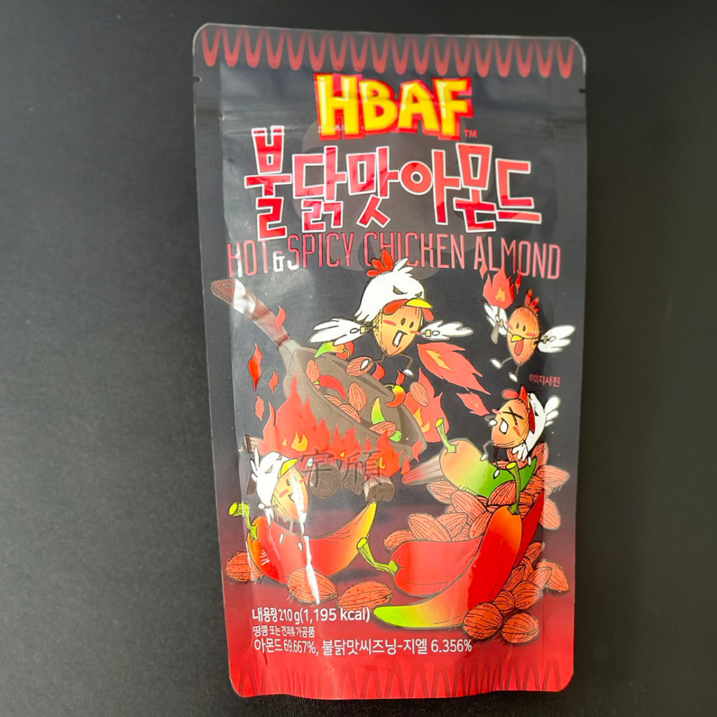 台灣現貨 大包 HBAF 190g 210g 韓國杏仁 大包 中包 40g大隨身包 多種口味! 杏仁果 花生 | 蝦皮購物