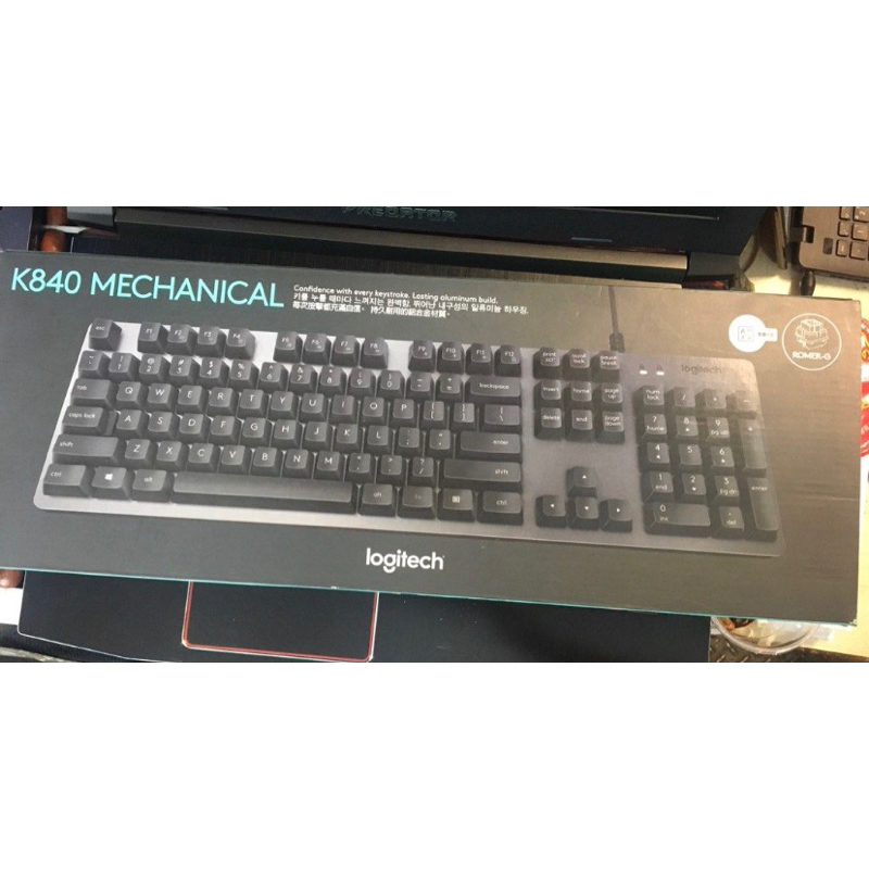 羅技 Logitech K840 機械鍵盤 | 蝦皮購物