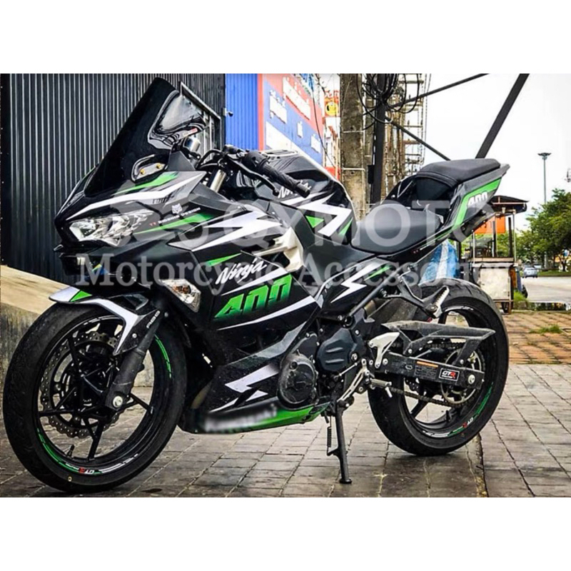 Kawasaki 川崎 Ninja400 ZX-4R 18 19 20 21 22 23 客製彩繪殼 副廠殼 賣場A | 蝦皮購物