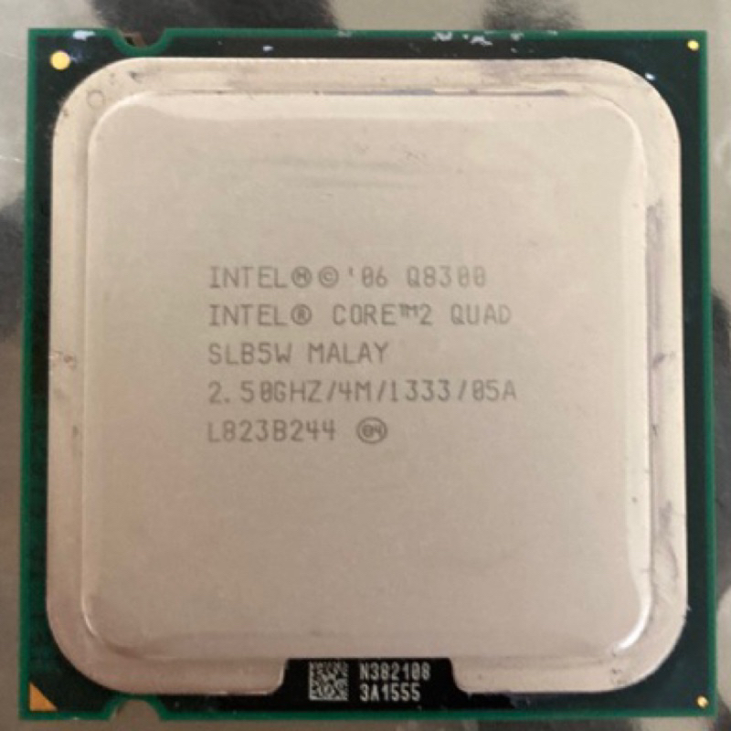 英特爾 Intel 處理器 CPU Core 2 Quad Q8300 2.5GHz 775腳位 好壞未測(無設備)無退 | 蝦皮購物