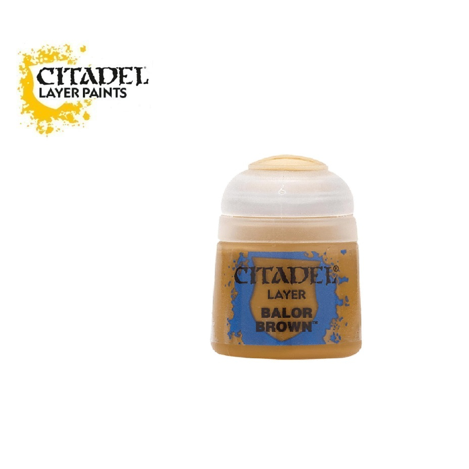 【Citadel】Layer/疊色漆 : Balor Brown (12ml) | 蝦皮購物