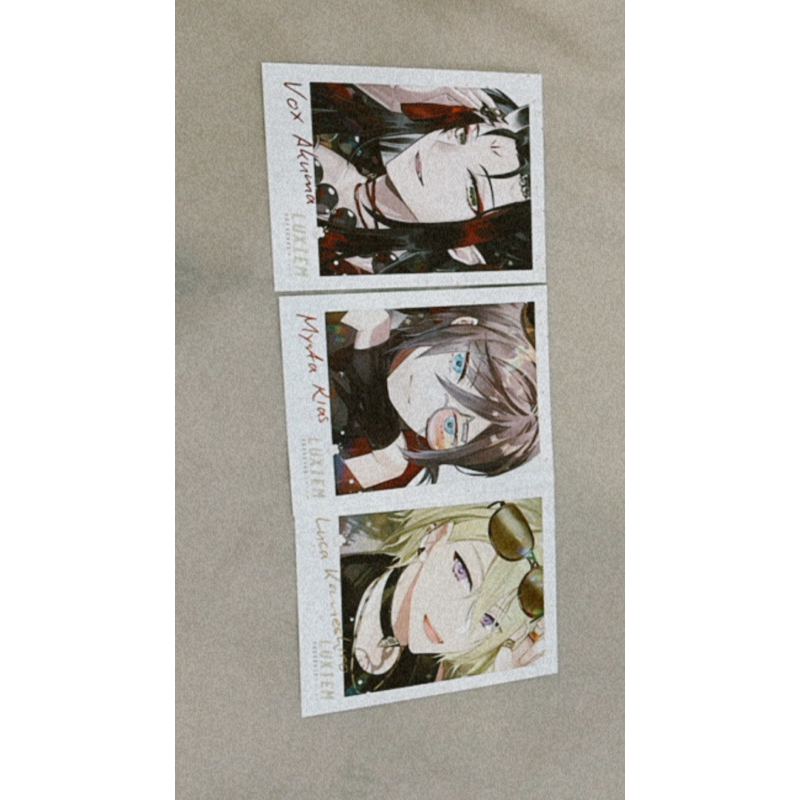 Luxiem 同人 拍立得風格 Mysta Luca Vox | 蝦皮購物