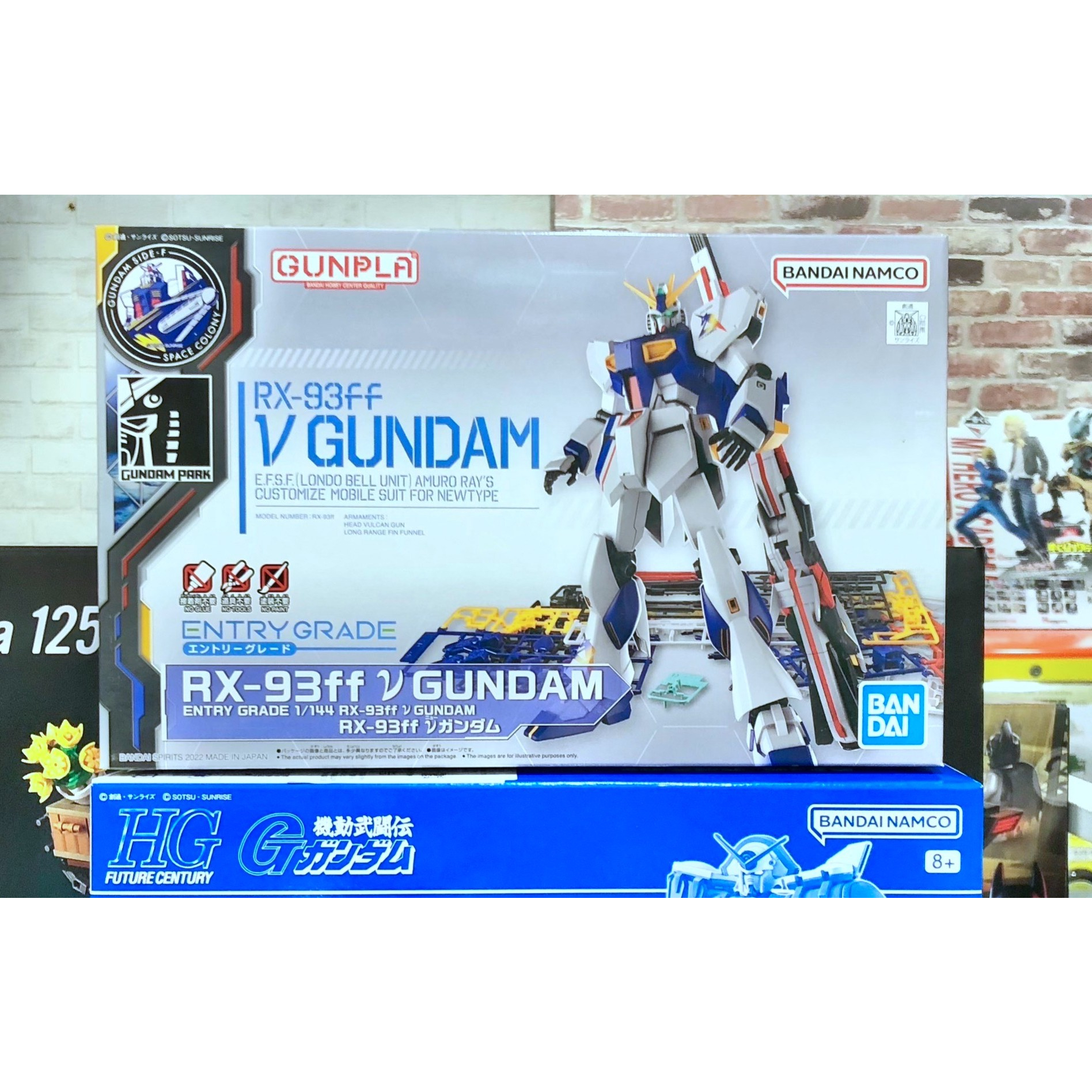 【正版現貨】萬代 EG 1/144 RX-93ff ν鋼彈 PB福岡牛 組裝模型 Entry Grade Nu鋼彈 牛鋼 | 蝦皮購物