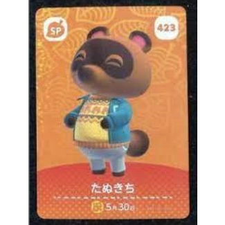 [當天發貨][現貨][動物森友會]全新 未掃過官方正版 日版amiibo SP 狸克5月30日 423 | 蝦皮購物