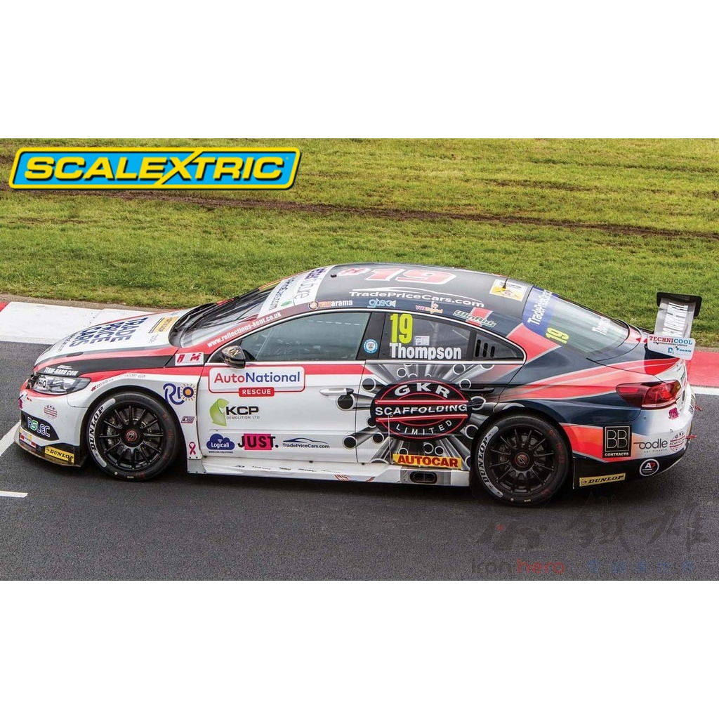 scalextric C4016 VW PASSAT CC TEAM HARD BTCC 2018 電刷車預購 | 蝦皮購物