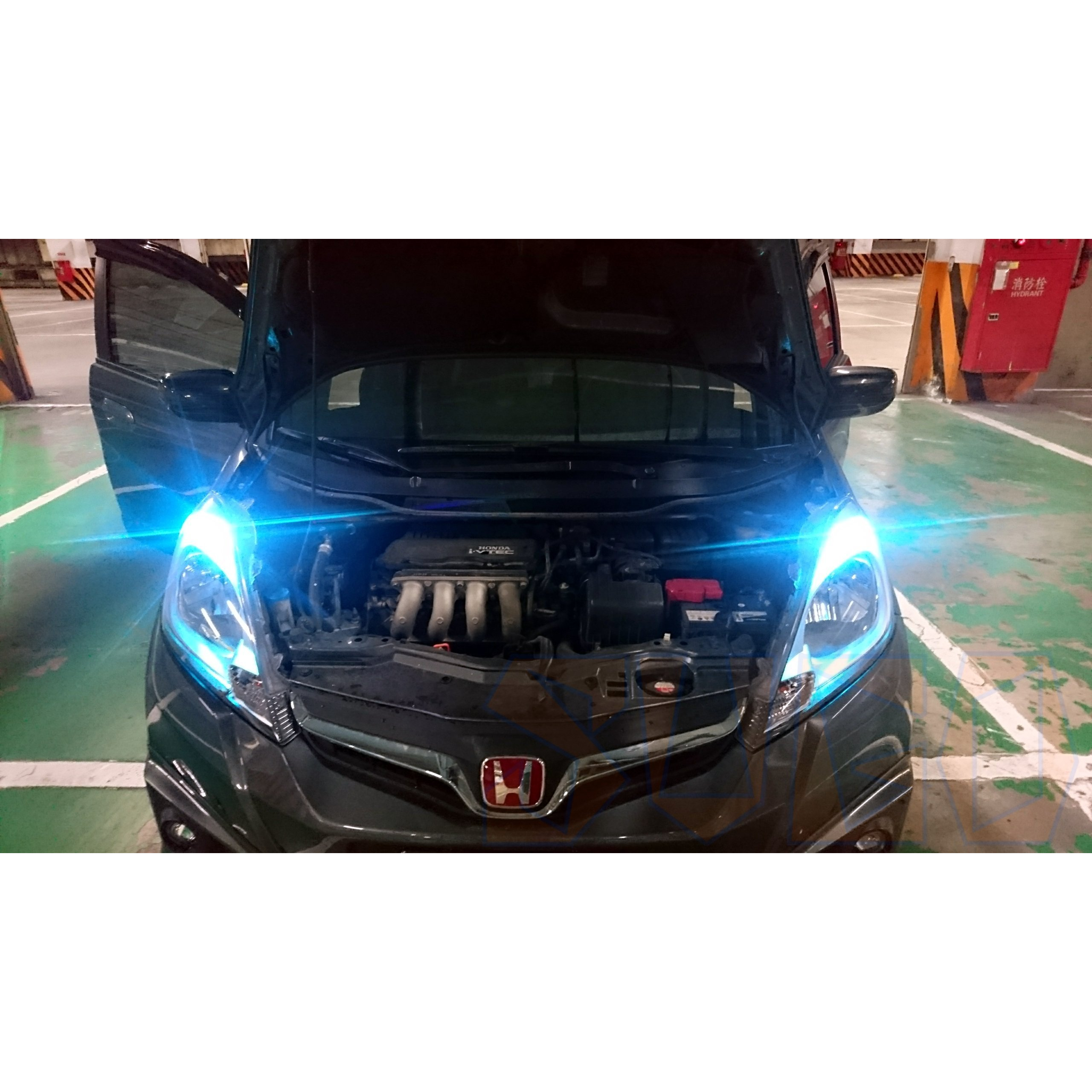 苗苗屋汽車精品 本田 HONDA FIT2/2.5代 超亮版LED冰藍色小燈 | 蝦皮購物