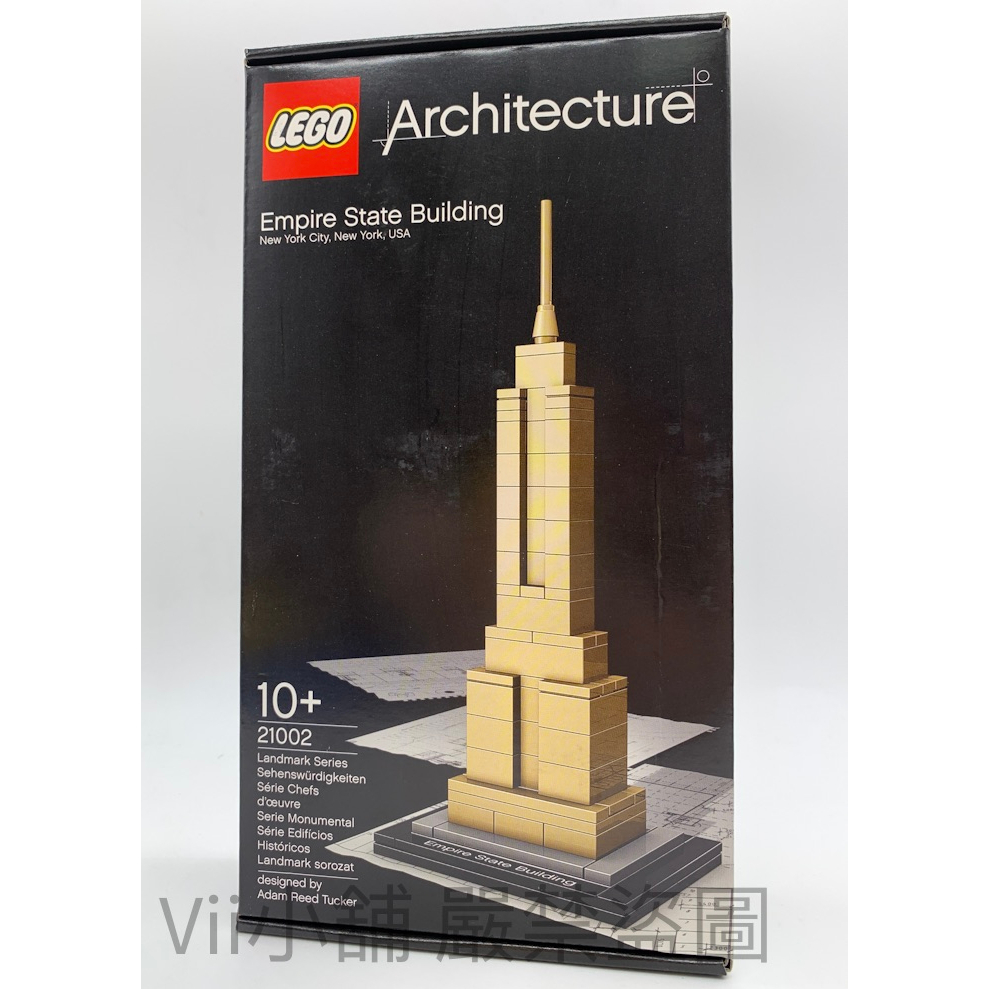 樂高 LEGO 21002 建築系列 美國 帝國大廈 Empire State Building | 蝦皮購物