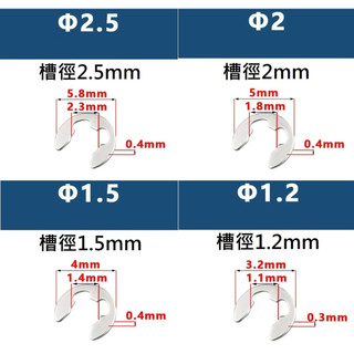 【不囉嗦24H送出】E型扣環 C形扣環 E1.2 E1.5 E2 E3 E4 E5 E6 E8 E10 E12 E16 | 蝦皮購物