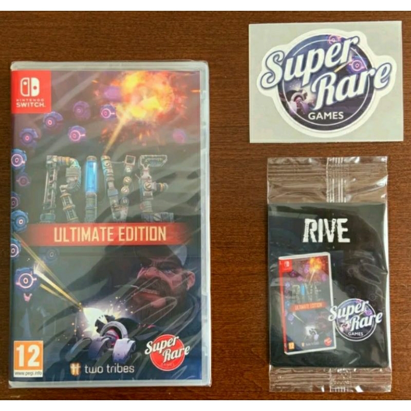 【超級稀有遊戲】NS Switch遊戲 RIVE: Ultimate Edition 中文版 全球限量發行 橫向射擊遊戲 | 蝦皮購物