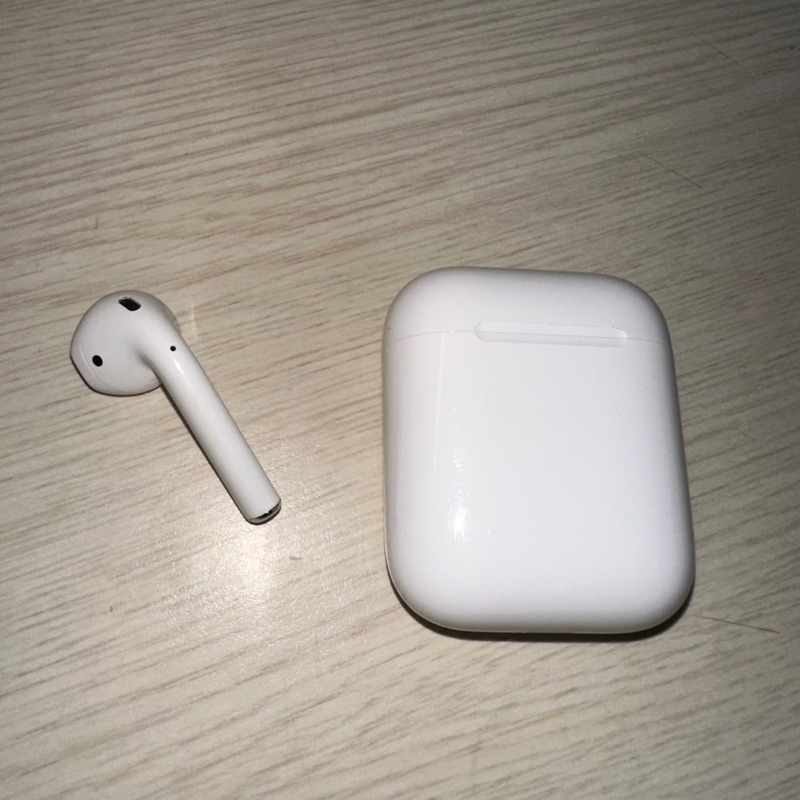 Apple Airpods 2代 二手 單耳 左耳 充電盒 充電艙 原廠 無線耳機 蝦皮購物