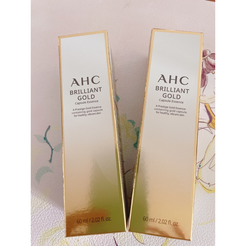 聯合利華公司貨 AHC 黃金逆時煥顏精萃 60ml 小金瓶 | 蝦皮購物