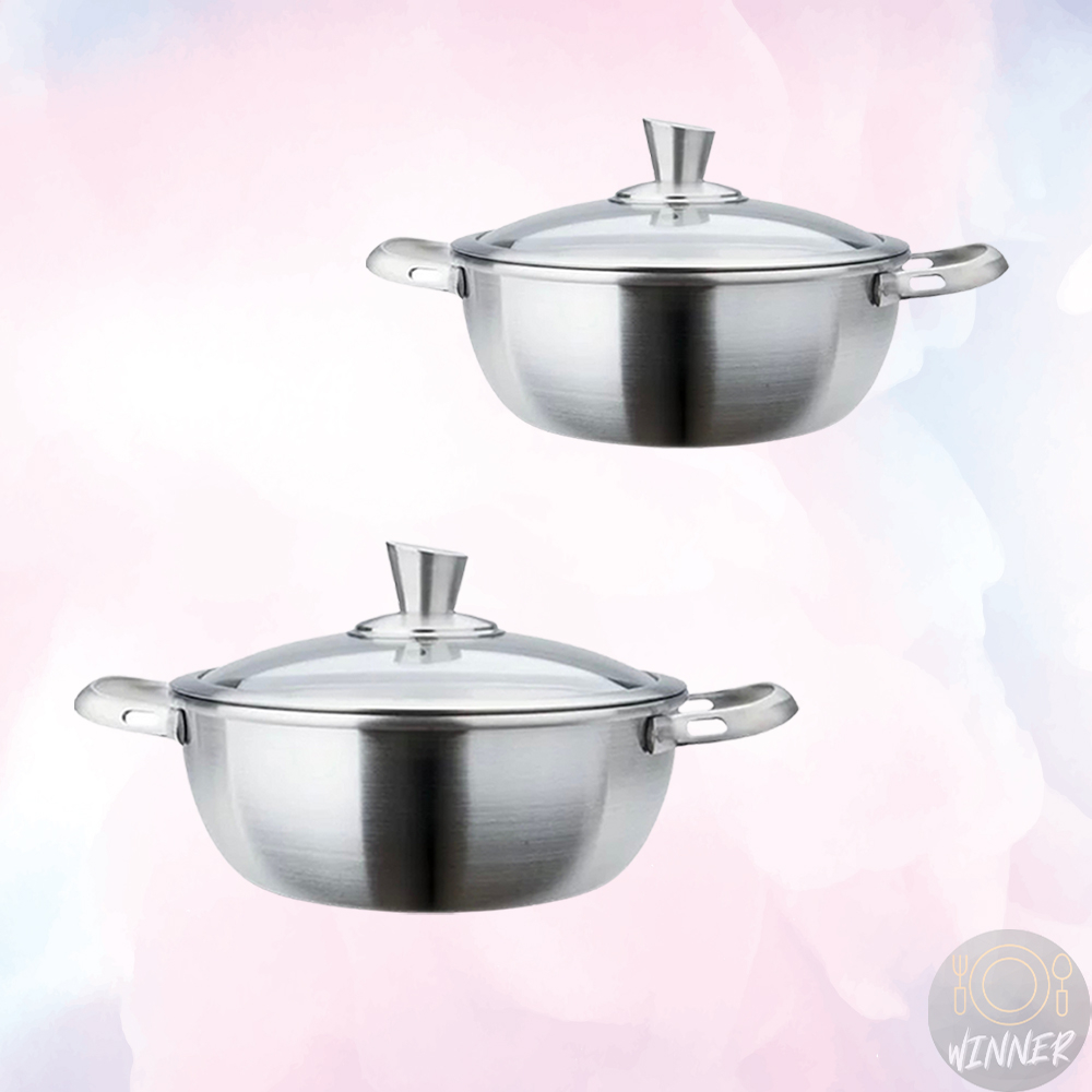 Miyaco 經典316不銹鋼美味萬用鍋【Winner】火鍋 316萬用鍋 雙耳湯鍋 料理鍋 不鏽鋼湯鍋 316湯鍋 | 蝦皮購物