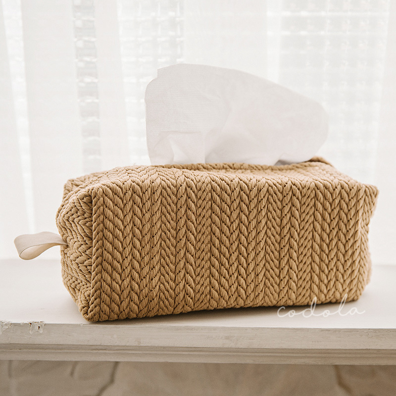 Codola現貨 麥穗紋可掛式衛生紙套 紙巾套 衛生紙收納 衛生紙盒 紙巾盒 面紙套 車用收納 面紙盒 衛生紙收納盒 | 蝦皮購物