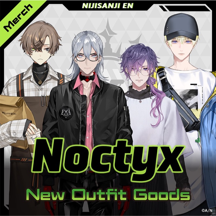 【預購／可取付】Noctyx 新衣裝 立牌／徽章 Fulgur Uki Alban Sonny | 蝦皮購物