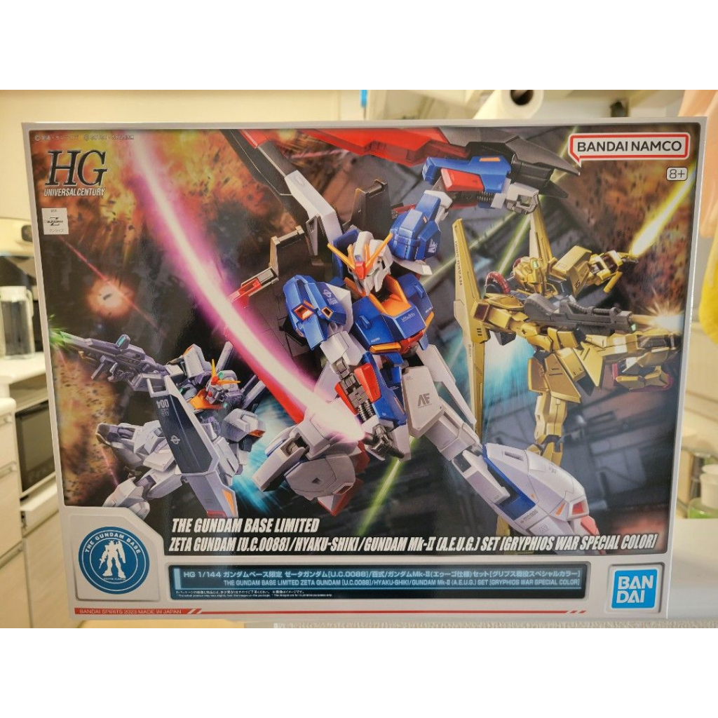 現貨 HG 鋼彈基地 特殊色 zeta z鋼 百式 mkii mk2 U.C.0088 傑普斯戰役 0088 hguc | 蝦皮購物