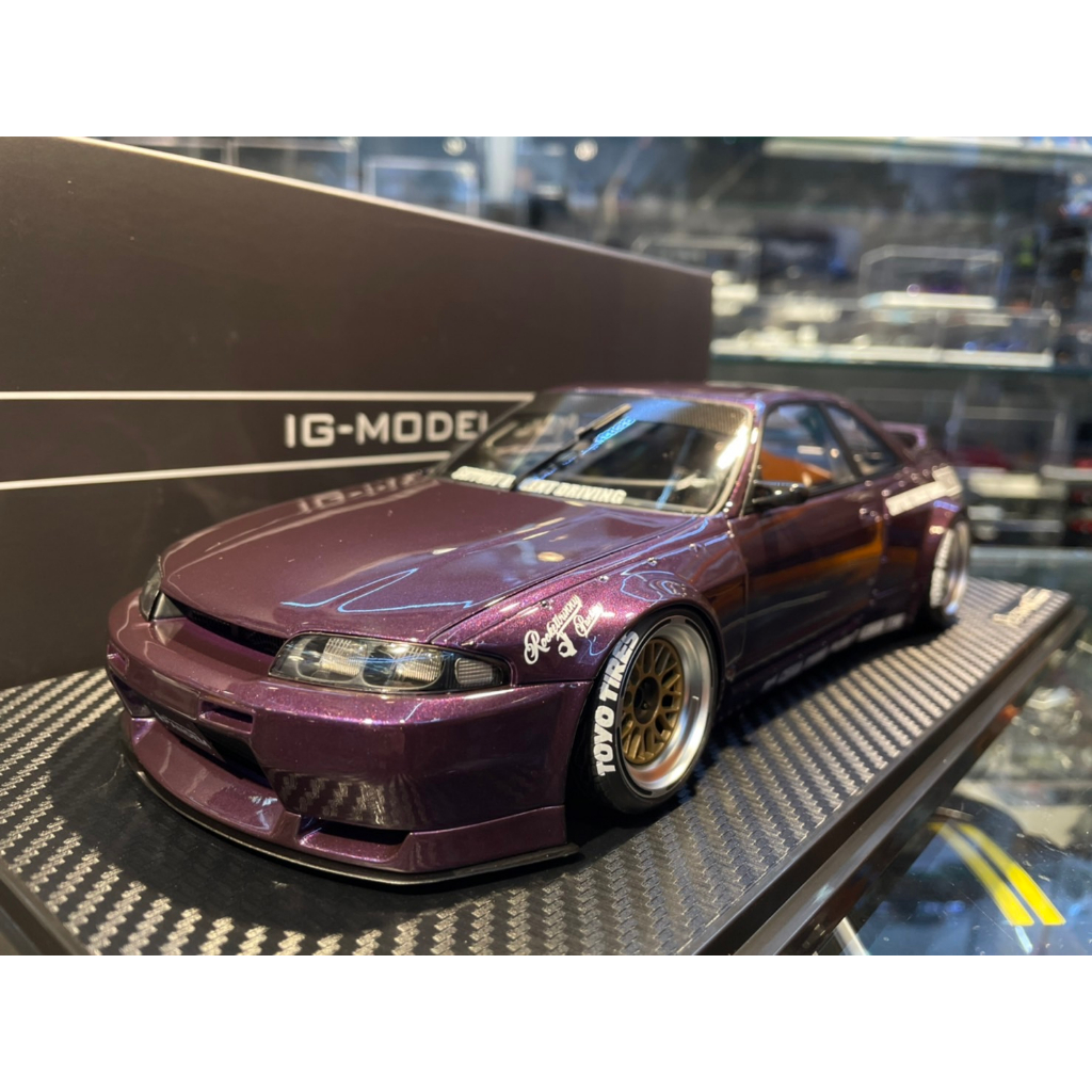 吉華@ 1/18 Ignition IG3032 PANDEM GT-R (BCNR33) Purple | 蝦皮購物