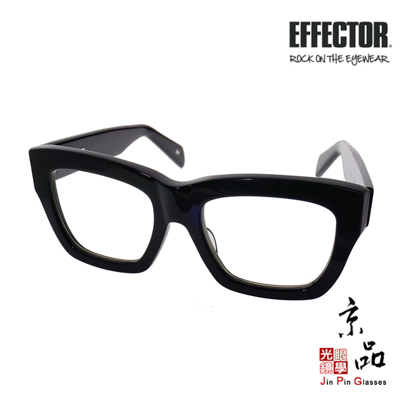 EFFECTOR DOT BK 經典黑色 伊菲特 厚板粗框 粗框 日本手工眼鏡 JPG 京品眼鏡 | 蝦皮購物
