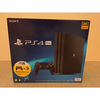 SONY PS4 PRO極致黑1TB CUH-7218B 4K HDR 含兩個遙控 | 蝦皮購物