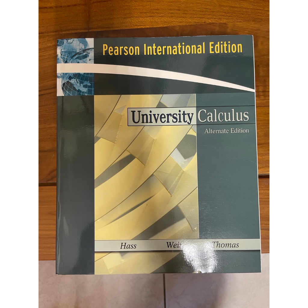 《University Calculus Alternate Edition I》 | 蝦皮購物