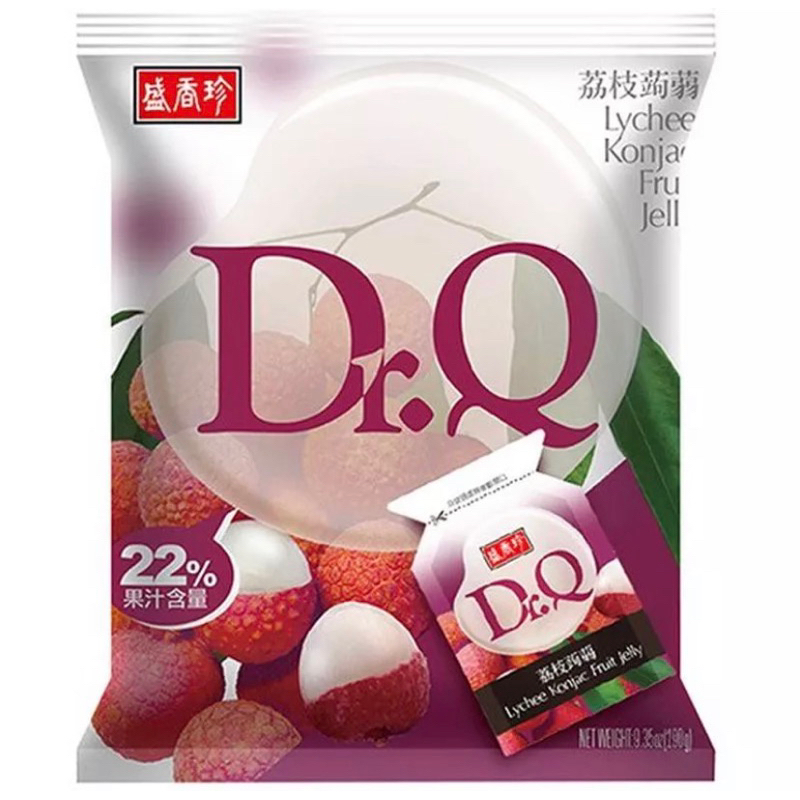 盛香珍Dr.Q荔枝蒟蒻 葡萄蒟蒻190g | 蝦皮購物