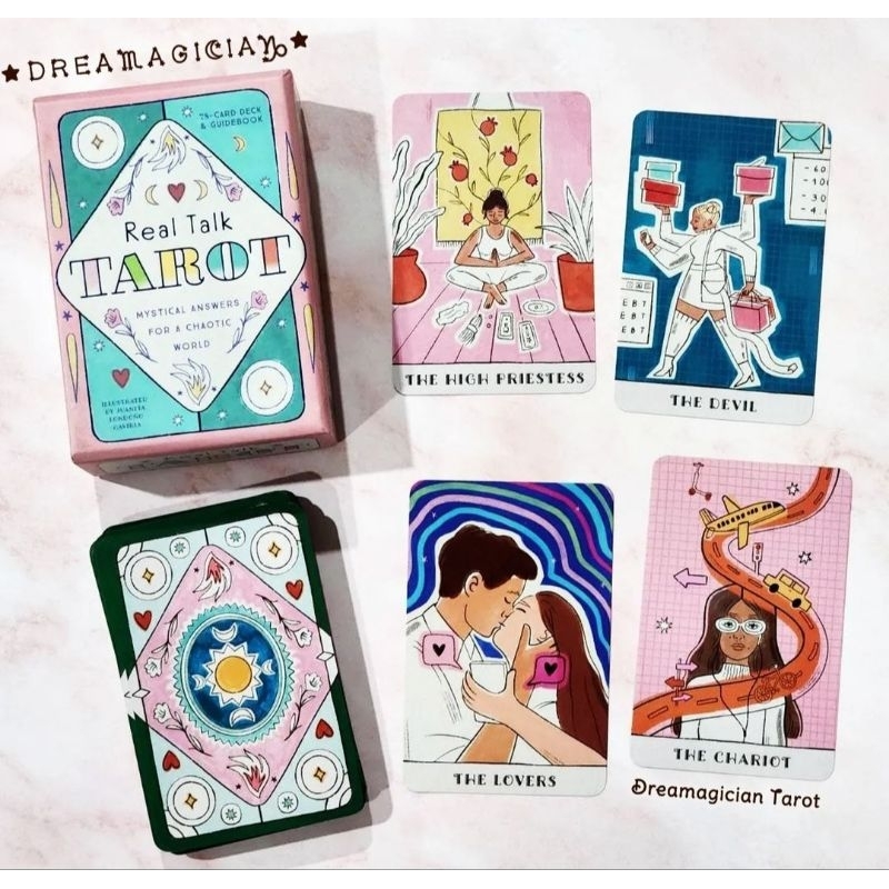 Shandi進口牌卡－正版限量私人發行－真實對話塔羅牌（禮物版本）／Real Talk Tarot | 蝦皮購物