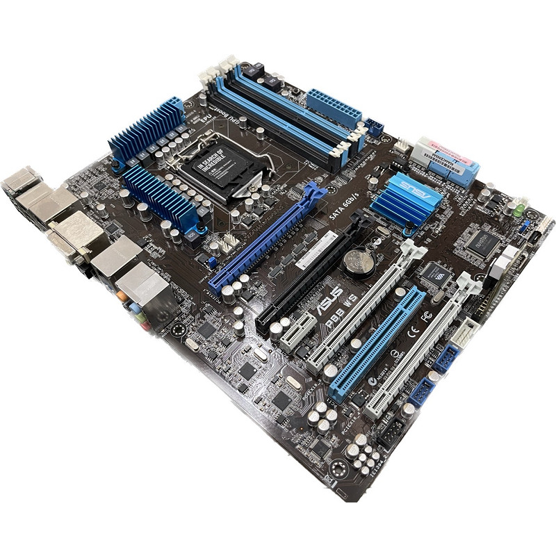 1155 華碩 P8B WS C206 DDR3 U3S6 雙網卡 旗艦級 工作站 主機板 無擋板 | 蝦皮購物