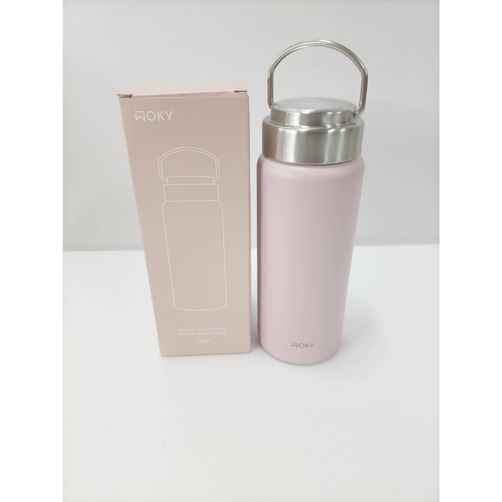 【時宜】 WOKY沃廚提手輕量陶瓷易潔層保溫瓶 陶瓷保溫杯 真空杯 保溫杯 800ml 1入 | 蝦皮購物