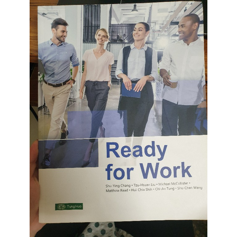 [快速出貨] Ready for Work 1/E Shu-Ying Chang 東華書局 | 蝦皮購物