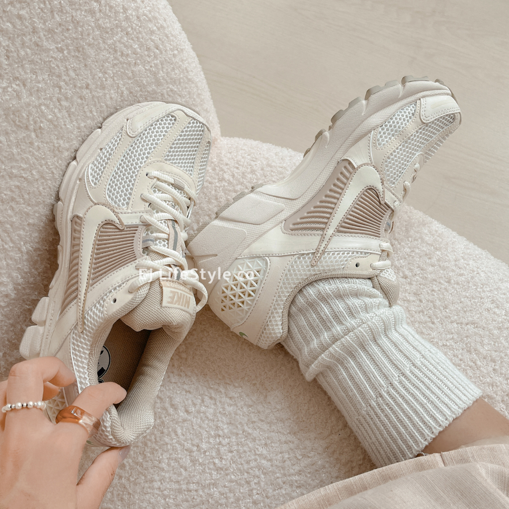 -EJ-現貨 NIKE ZOOM VOMERO 5 奶茶 杏色 FQ6868-111 薄荷綠 FV3638-171 女鞋 | 蝦皮購物