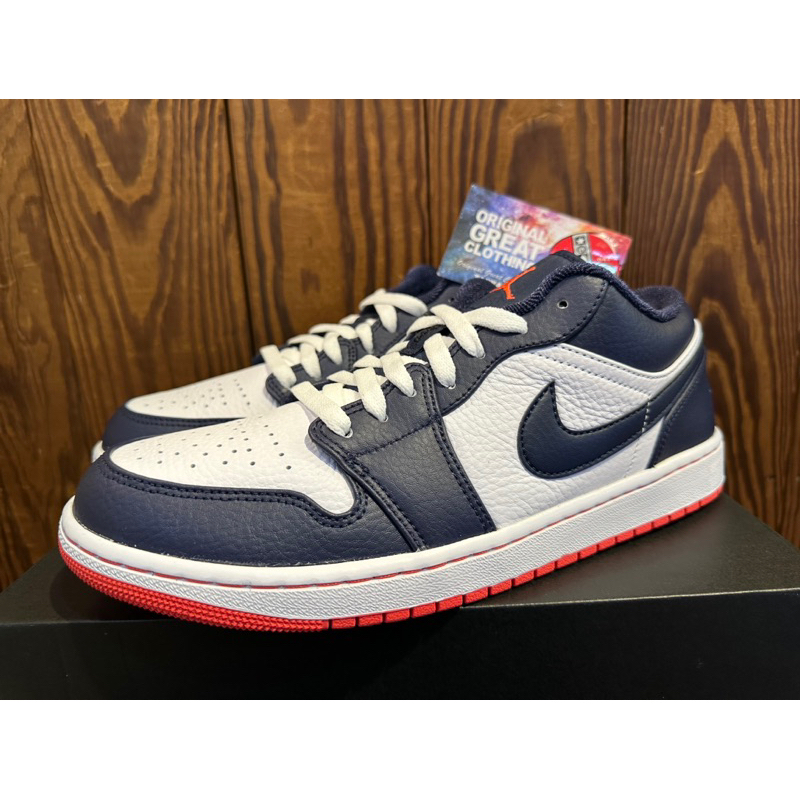{OGC} NIKE AIR JORDAN 1 LOW OBSIDIAN EMBER 黑曜石 553558-481 | 蝦皮購物