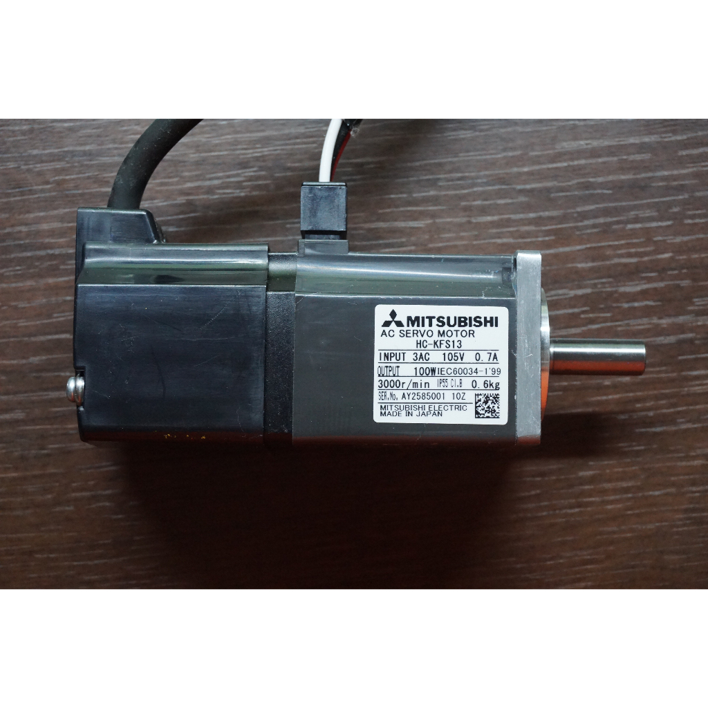 三菱 MITSUBISHI HC-KFS13 交流伺服馬達 AC SERVO MOTOR | 蝦皮購物