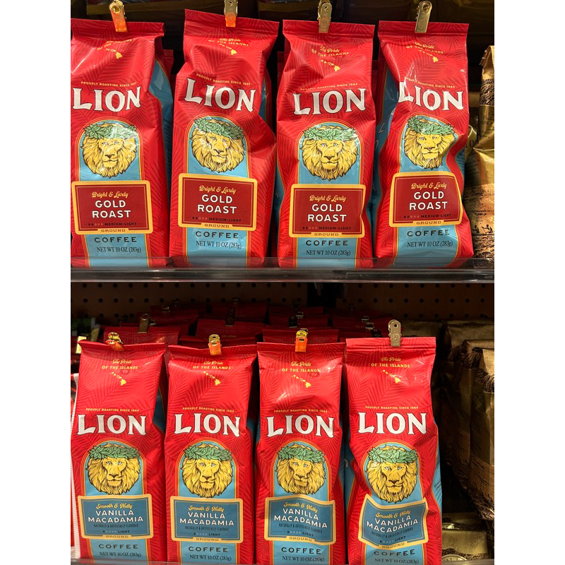 夏威夷-LION COFFEE 獅王經典黃金咖啡283g | 蝦皮購物