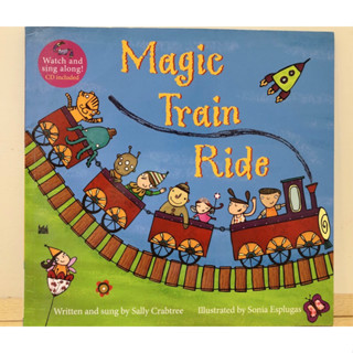 [Magic Train Ride] 兒童英文繪本故事書（含CD） | 蝦皮購物