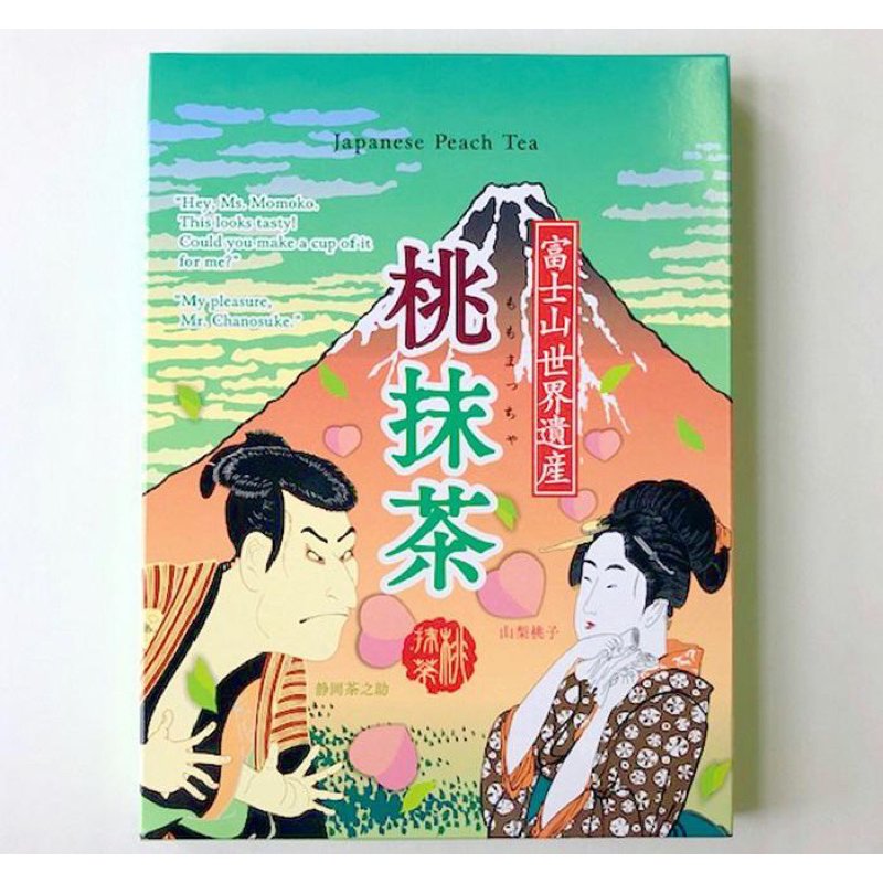 桃抹茶(浮世絵) 內容量 ： 96g（12g x 8包） | 蝦皮購物