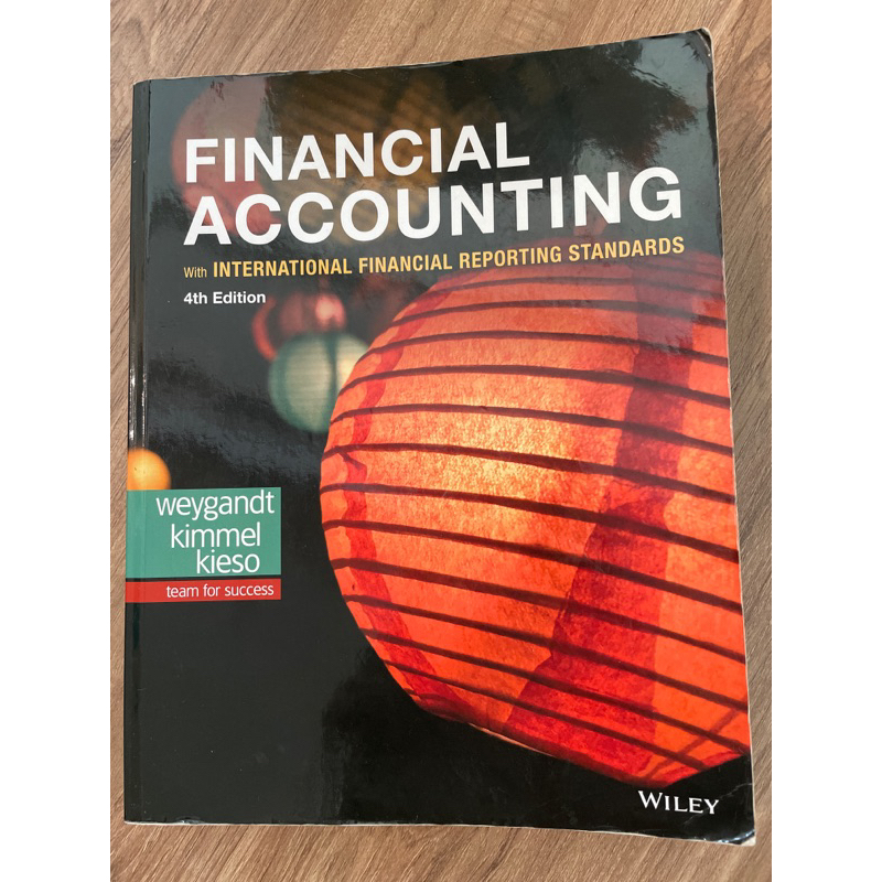 會計課本 WILEY Kieso Financial Accounting with IFRS 4th Edition | 蝦皮購物