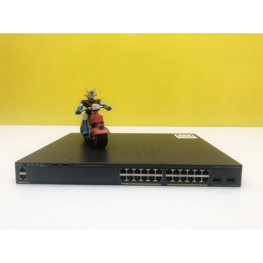 CISCO WS-C2960X-24PD-L POE Switch+ C2960X-STACK Stack Module | 蝦皮購物