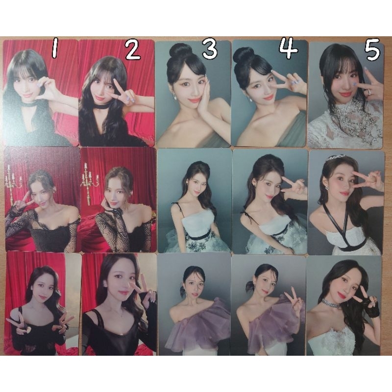 MISAMO Masterpiece TWICE 塔店 幸運卡 LD 特典 小卡 Momo Sana Mina | 蝦皮購物