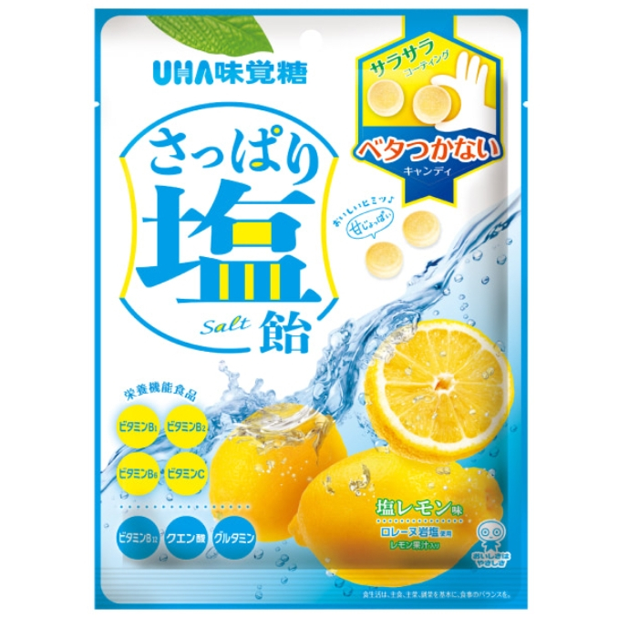 【星語購物】開發票 UHA味覺糖 檸檬鹽糖 鹽錠 檸檬塩糖 塩檸檬糖 80g 現貨 | 蝦皮購物