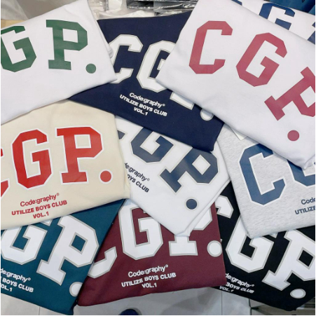 Code graphy 短袖 hoshi同款 CGP 短T 短踢 短TEE 純棉 情侶款 正韓 韓國代購 | 蝦皮購物