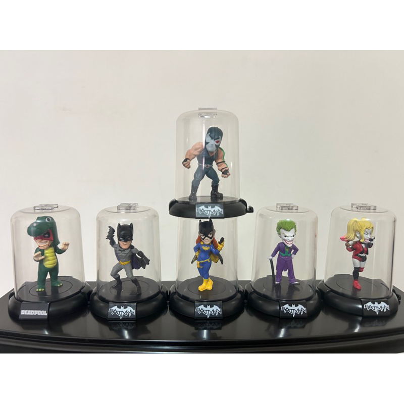 正版授權Domez迷你公仔蝙蝠俠系列 （Batman/Batgirl/Bane/joker/Harley Quinn) | 蝦皮購物