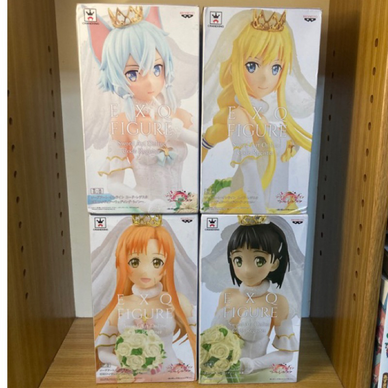 【代理正版】EXQ SAO 刀劍神域 婚紗 直葉 詩乃 愛麗絲 亞絲娜 景品公仔 | 蝦皮購物