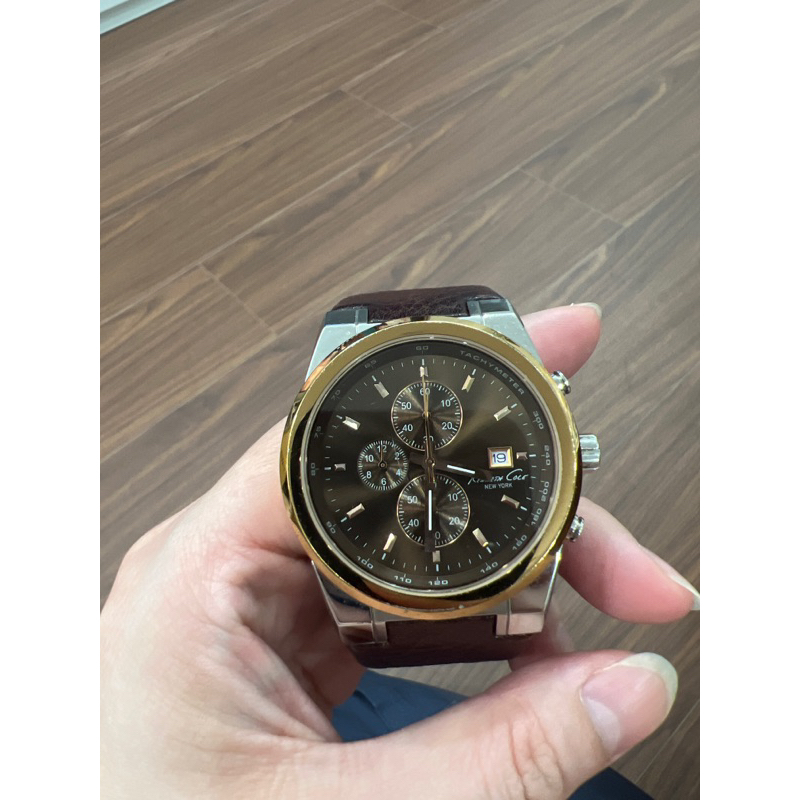 Kenneth cole 手錶 二手 有盒 有條刮痕 | 蝦皮購物