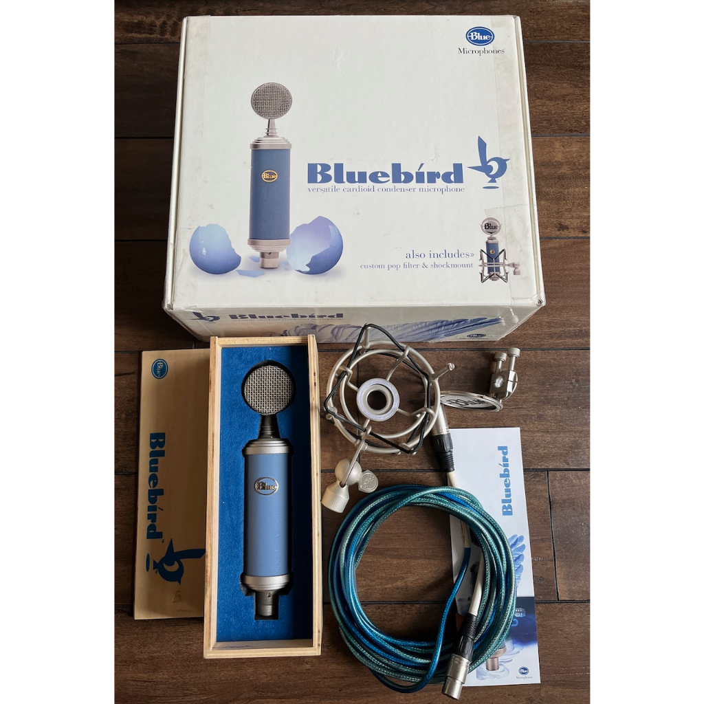 九成新Blue Bluebird Condenser電容式麥克風 | 蝦皮購物