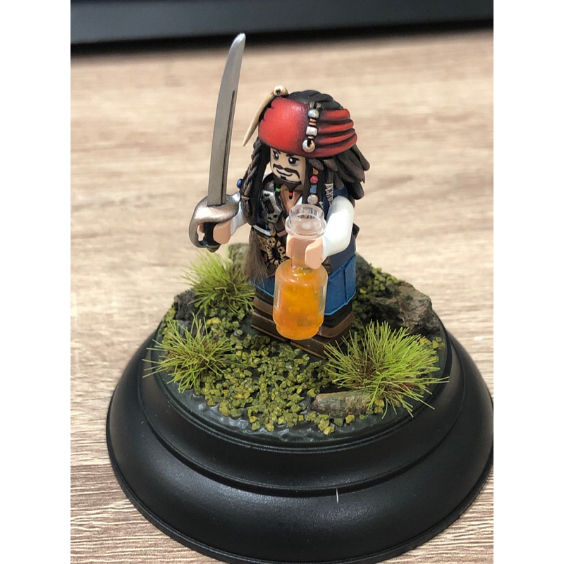 （純展示）樂高 第三方 Lego Shoco 神鬼奇航 傑克船長 | 蝦皮購物