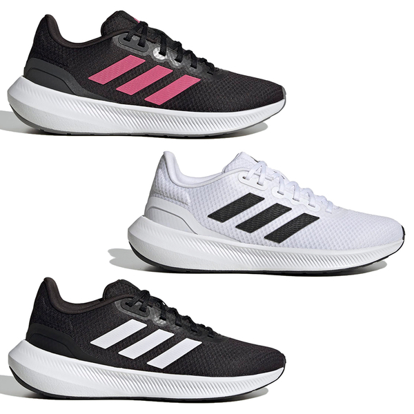 【時代體育】ADIDAS 愛迪達 RUN FALCON 3.0 女慢跑鞋 HP7556黑/HP7560紅 | 蝦皮購物