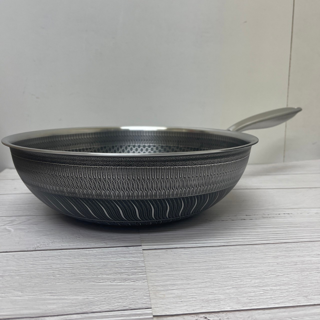 全新 台灣製Maluta 瑪露塔 316不鏽鋼陶晶不沾炒鍋30cm/32cm SGS檢驗 | 蝦皮購物