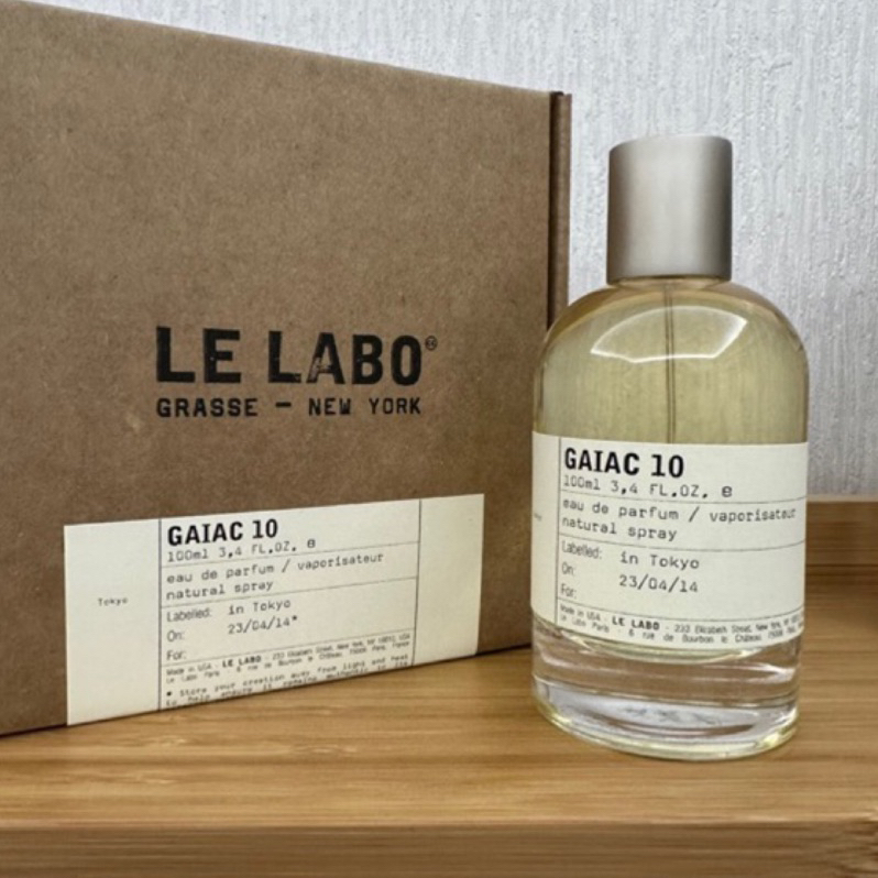 [現貨]Le Labo 東京限定 GAIAC 10 香水試香/分裝 3ml/5ml | 蝦皮購物