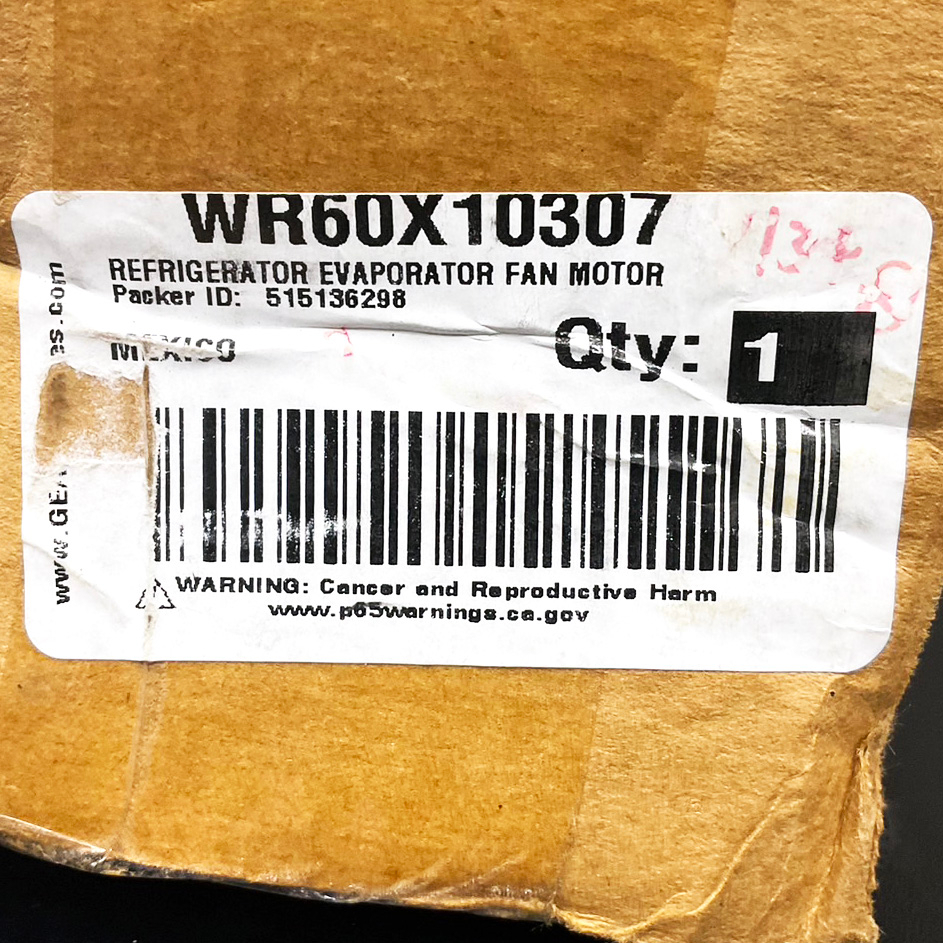 全新 原廠 現貨 WR60X10074 奇異 冰箱 風扇 馬達 WR60X10307 | 蝦皮購物